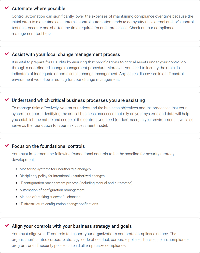 Essential ITGC SOX Compliance Steps for Success