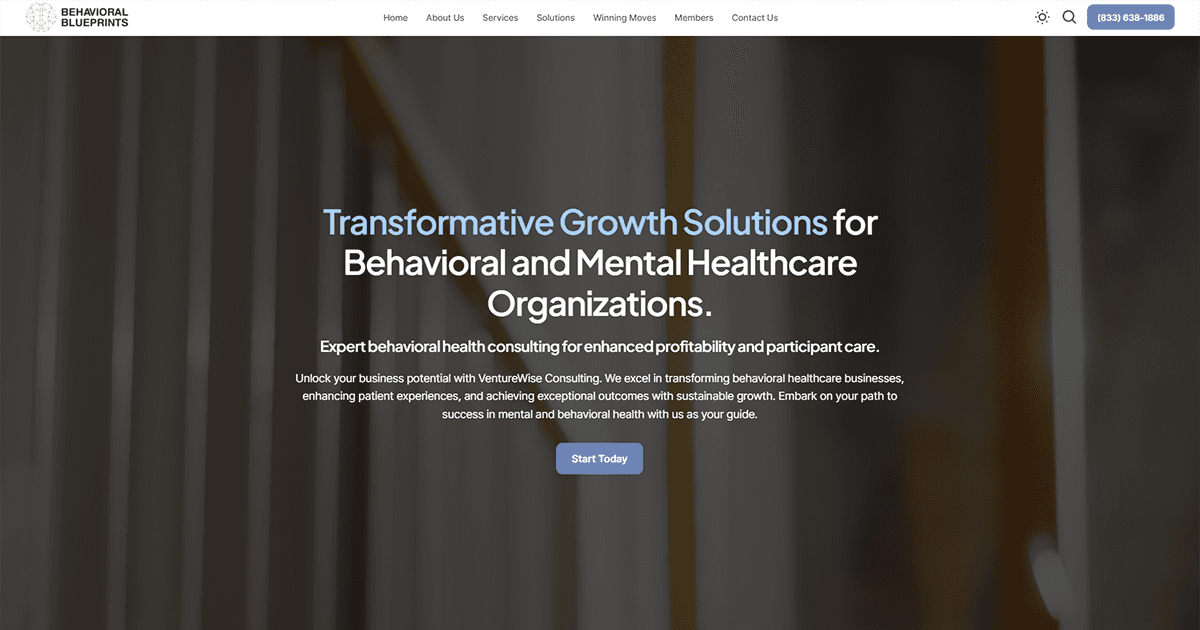 Behavioral Blueprints