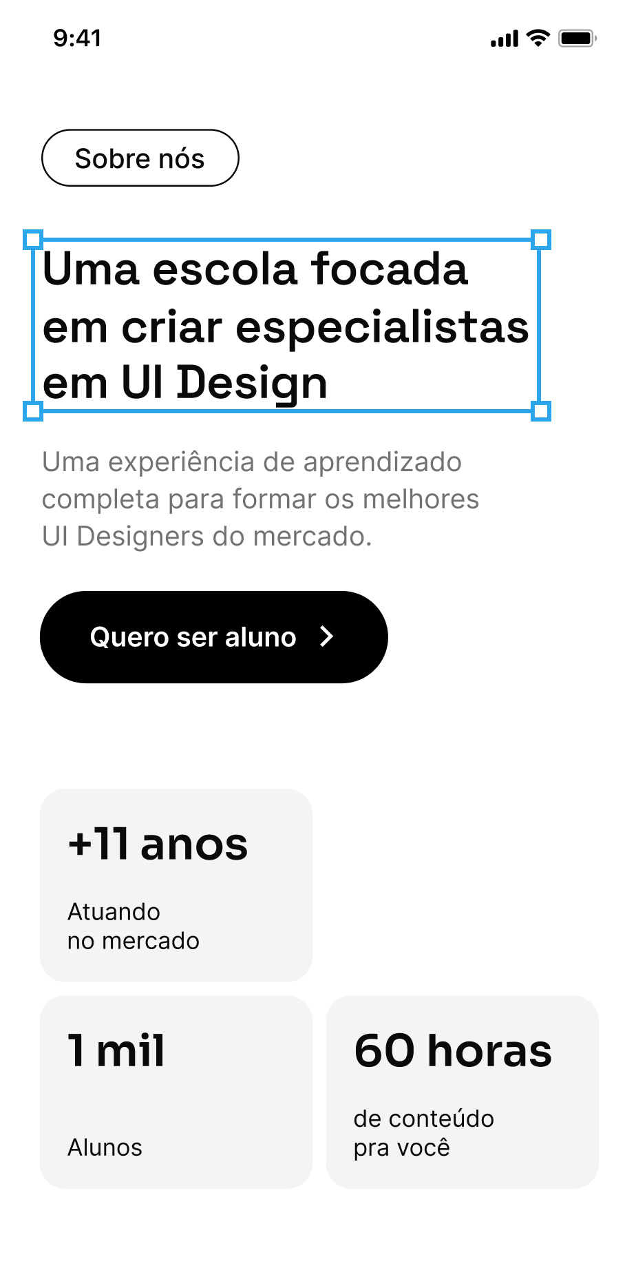 UI Academy | Escola de UI Design