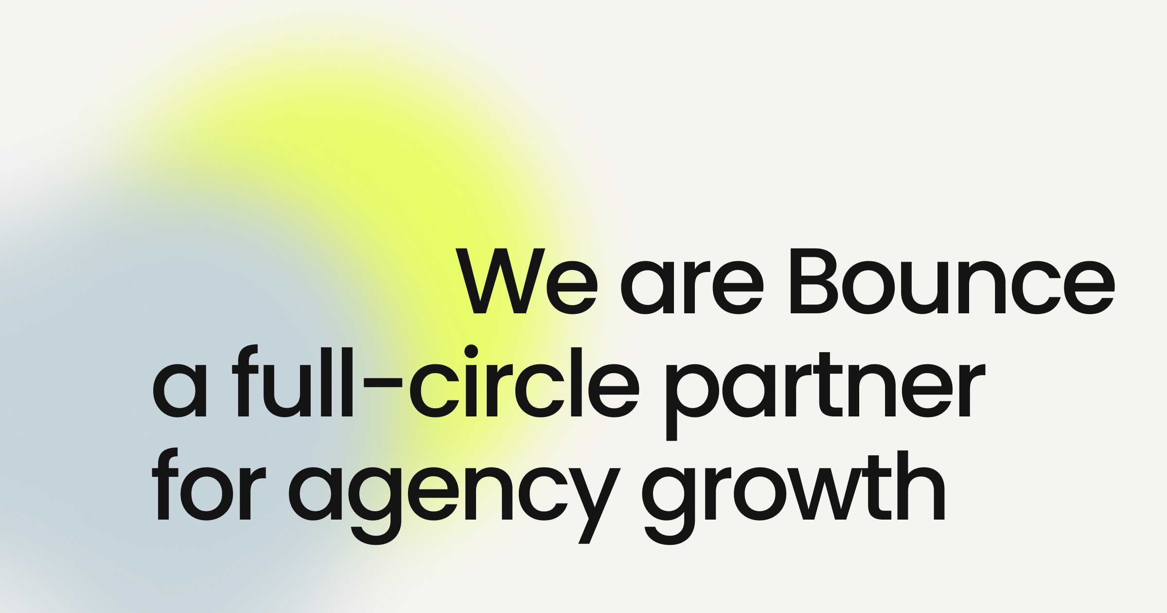 Your sales partner for growth | Bounce Sales Consultancy
