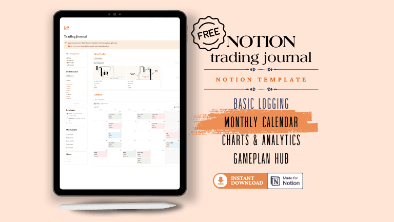 Free Notion Trading Journal - Tradesnote