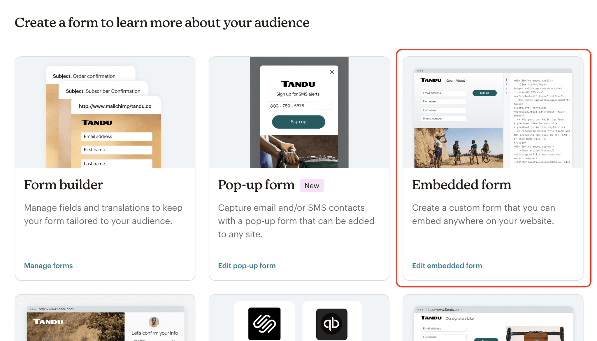 How to Connect Mailchimp with FramerForms - FramerForms | Insert Frame