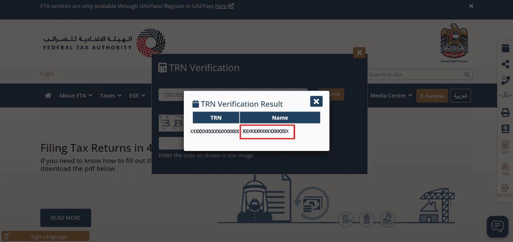 TRN Verification: How to verify UAE Tax Registration Number? - Commenda