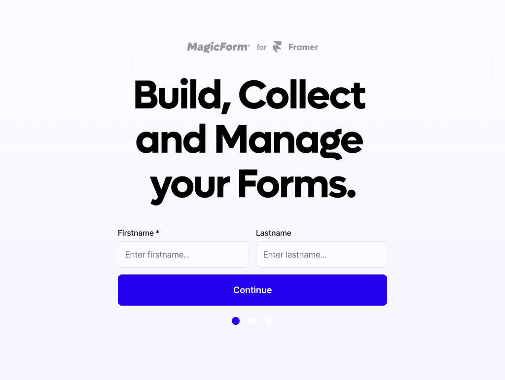 Templates - MagicForm