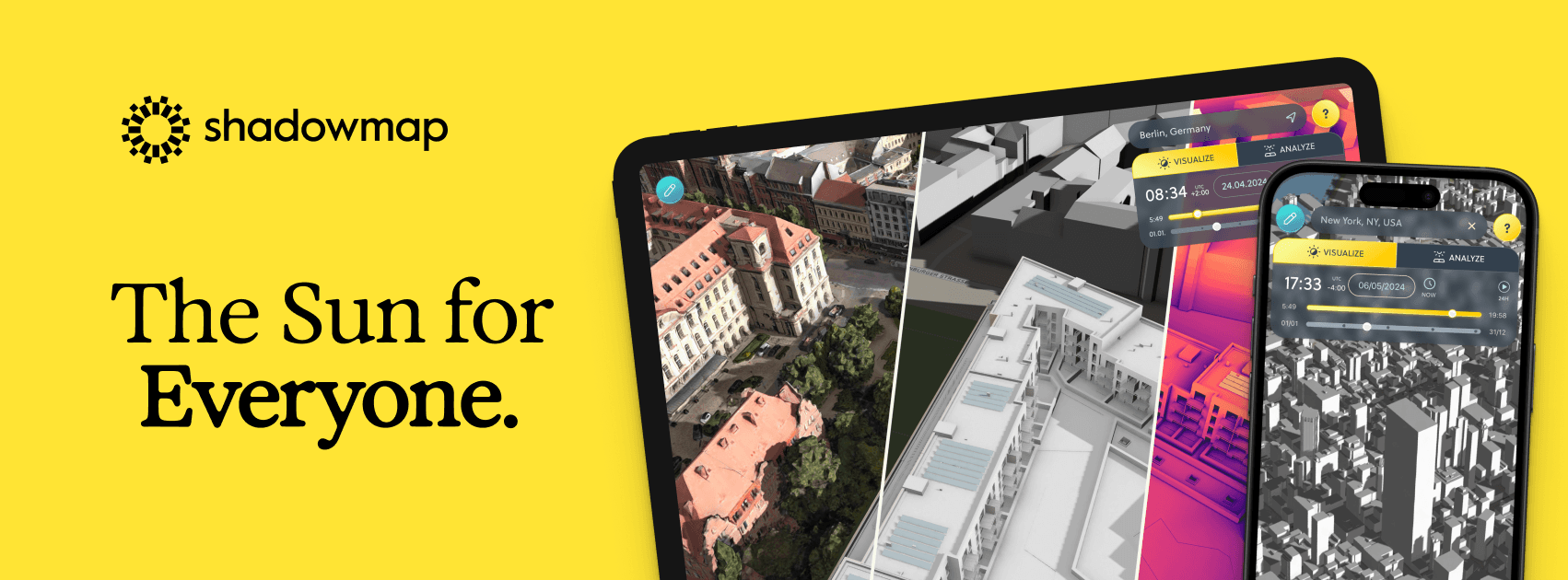 Shadowmap | Sun-Powered Insights. Anywhere on Earth.