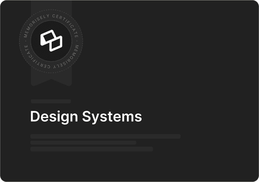 Memorisely · Online UX/UI Design Training