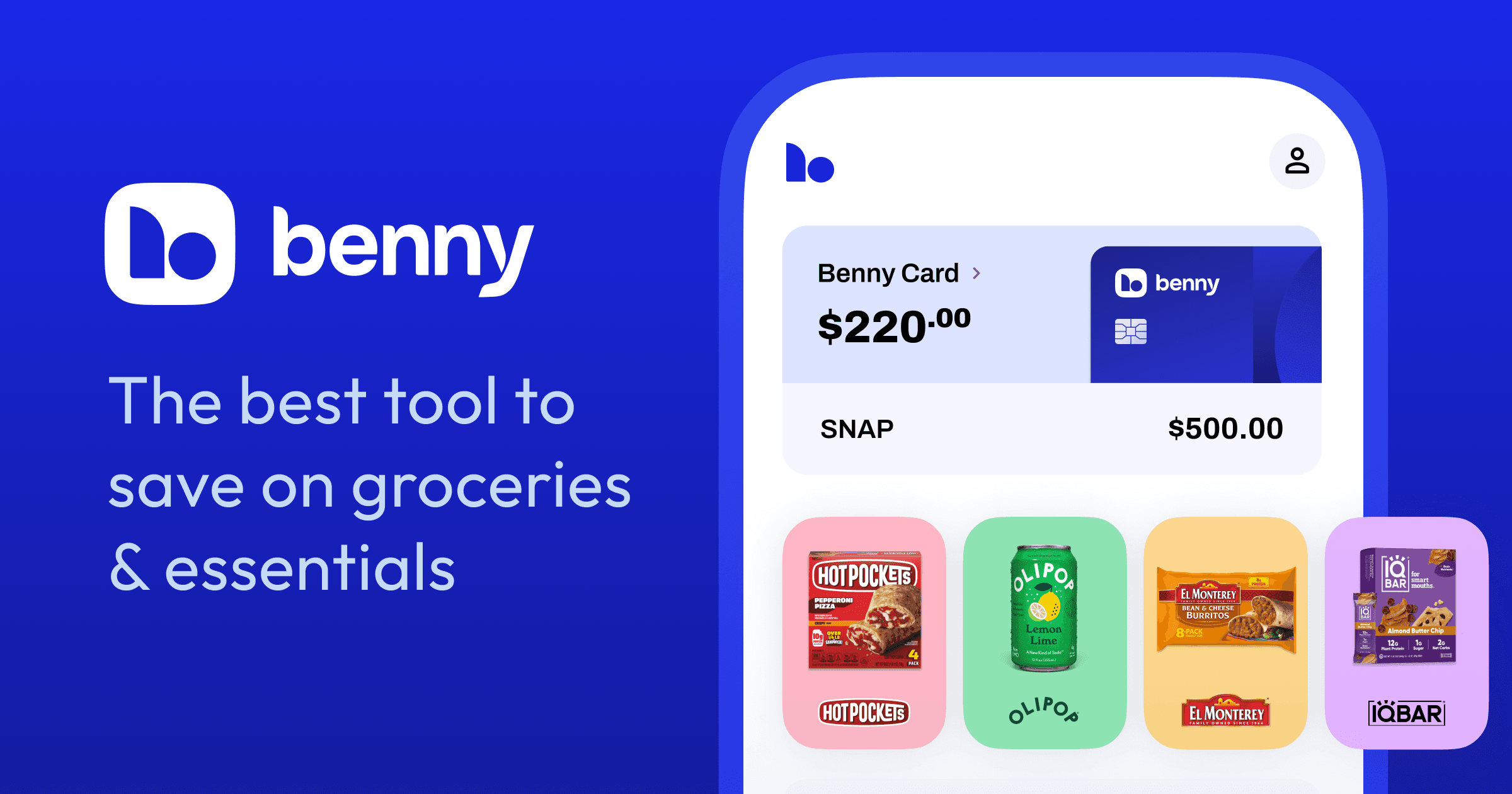 Benny - Cash Back on SNAP & EBT