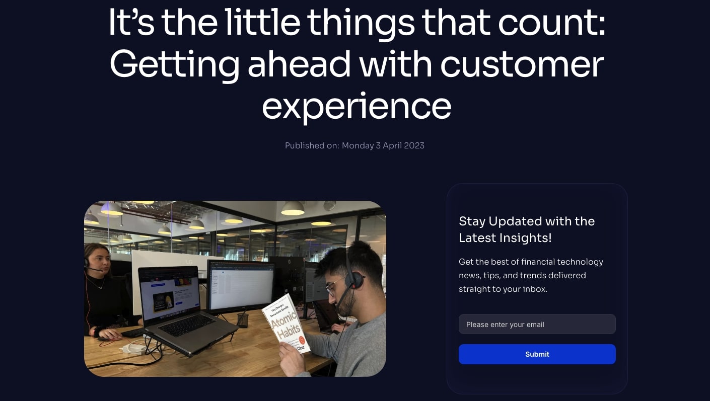 It’s the Little Things: Enhancing Customer Experience with Ciptex | Ciptex