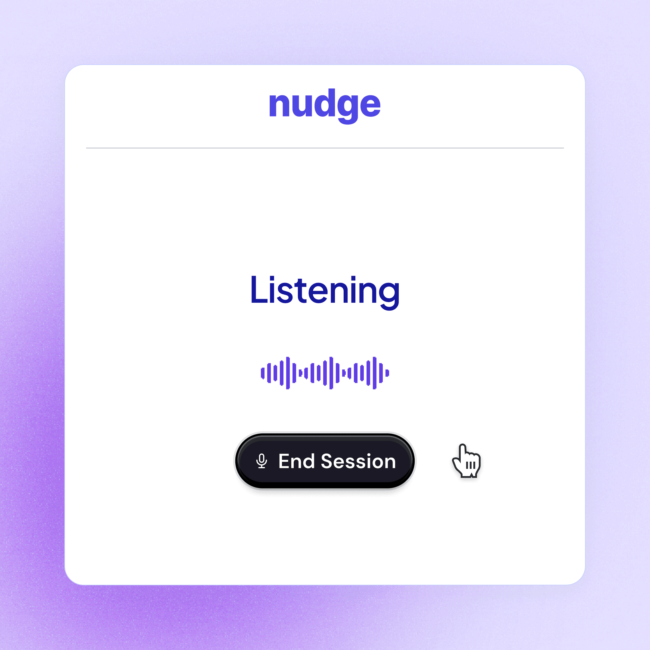 Nudge - AI Powered SOAP Notes for Mental Health