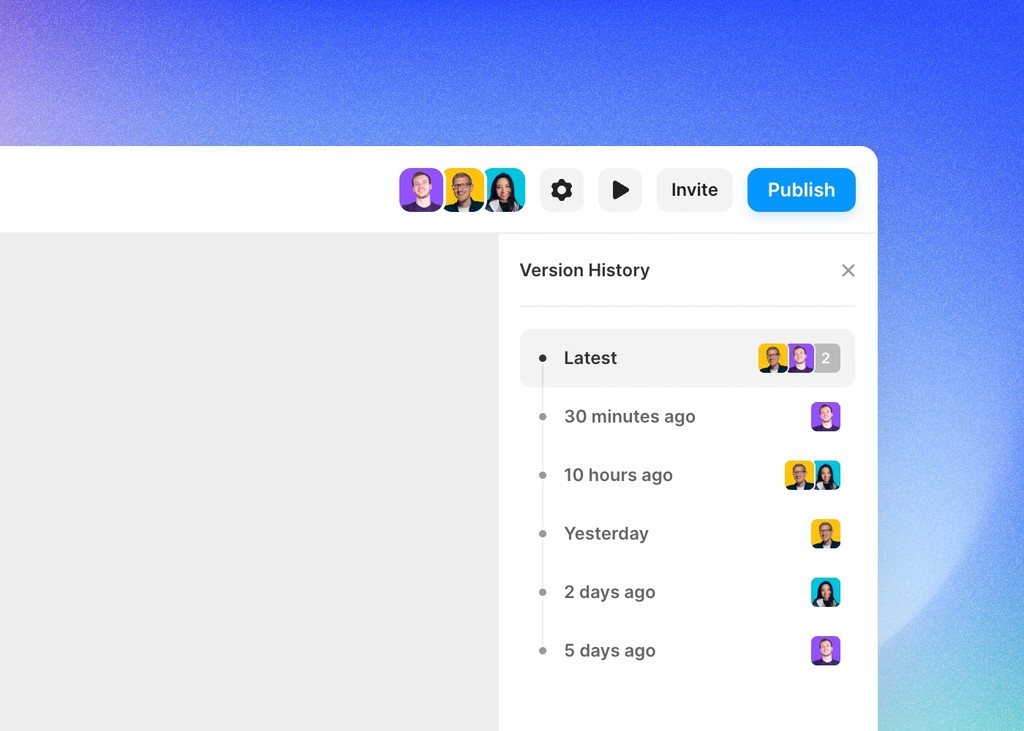 Version History: Master UX & Web Design with free Framer Academy lessons