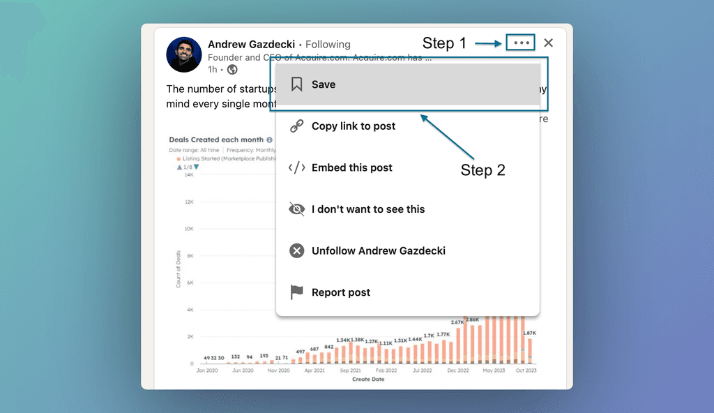 How to Save and Find Saved Items on LinkedIn [Mobile and Desktop ...