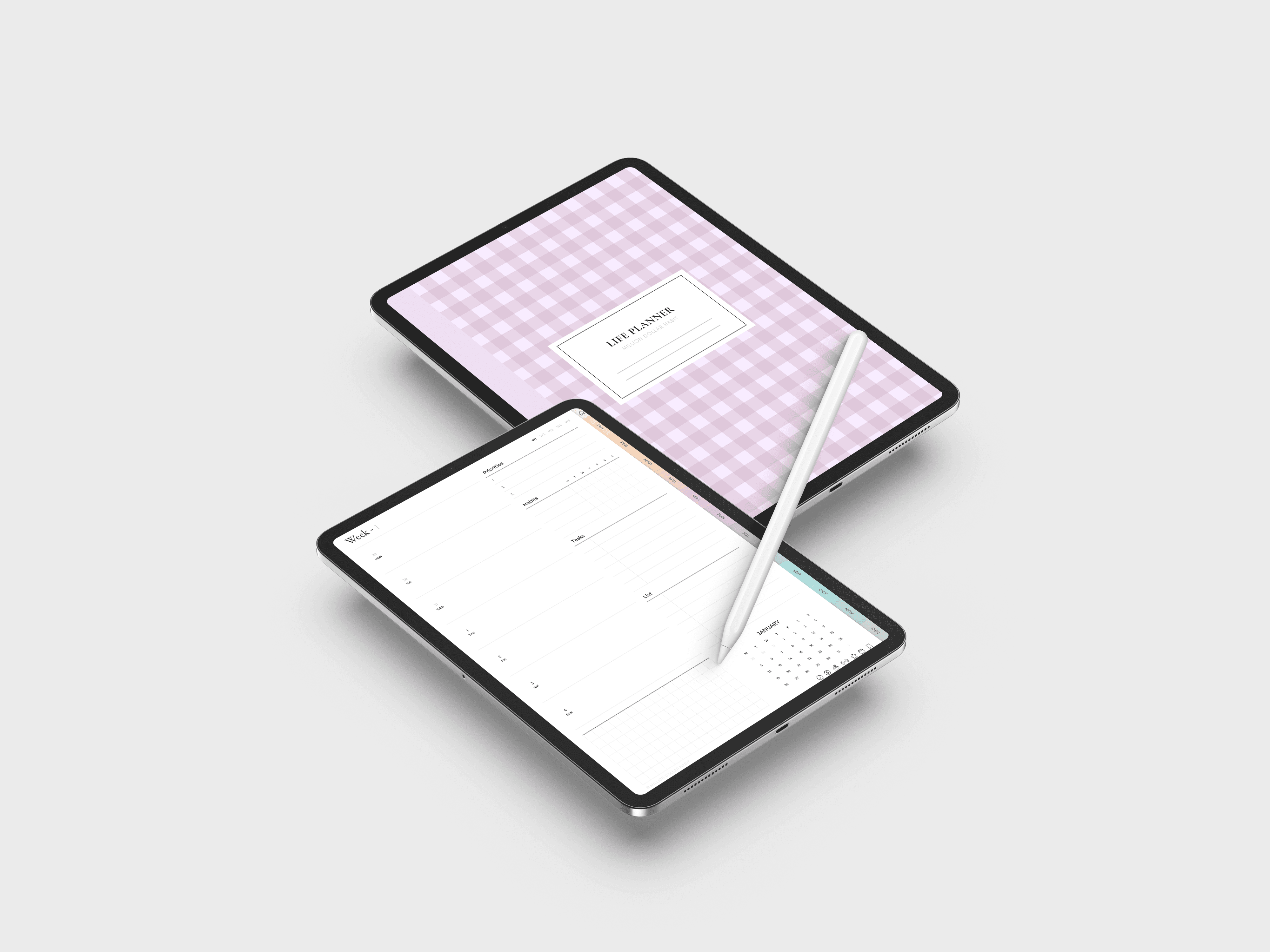 Studious Handwriting Font for For Goodnotes | Million Dollar Habit