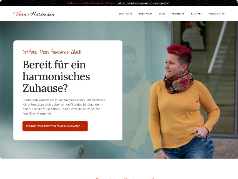 Familiencoach Vera Hartmann: Harmonisches Familienleben