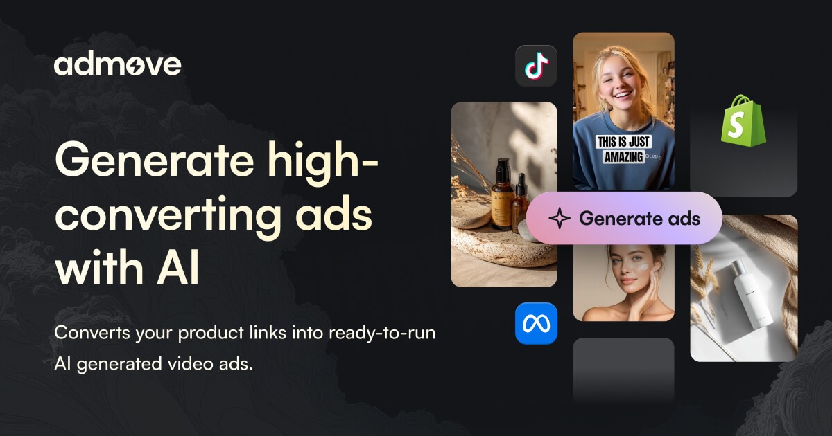 Free AI Ad Generator for Fast and Effective Ad Creatives - AdMove
