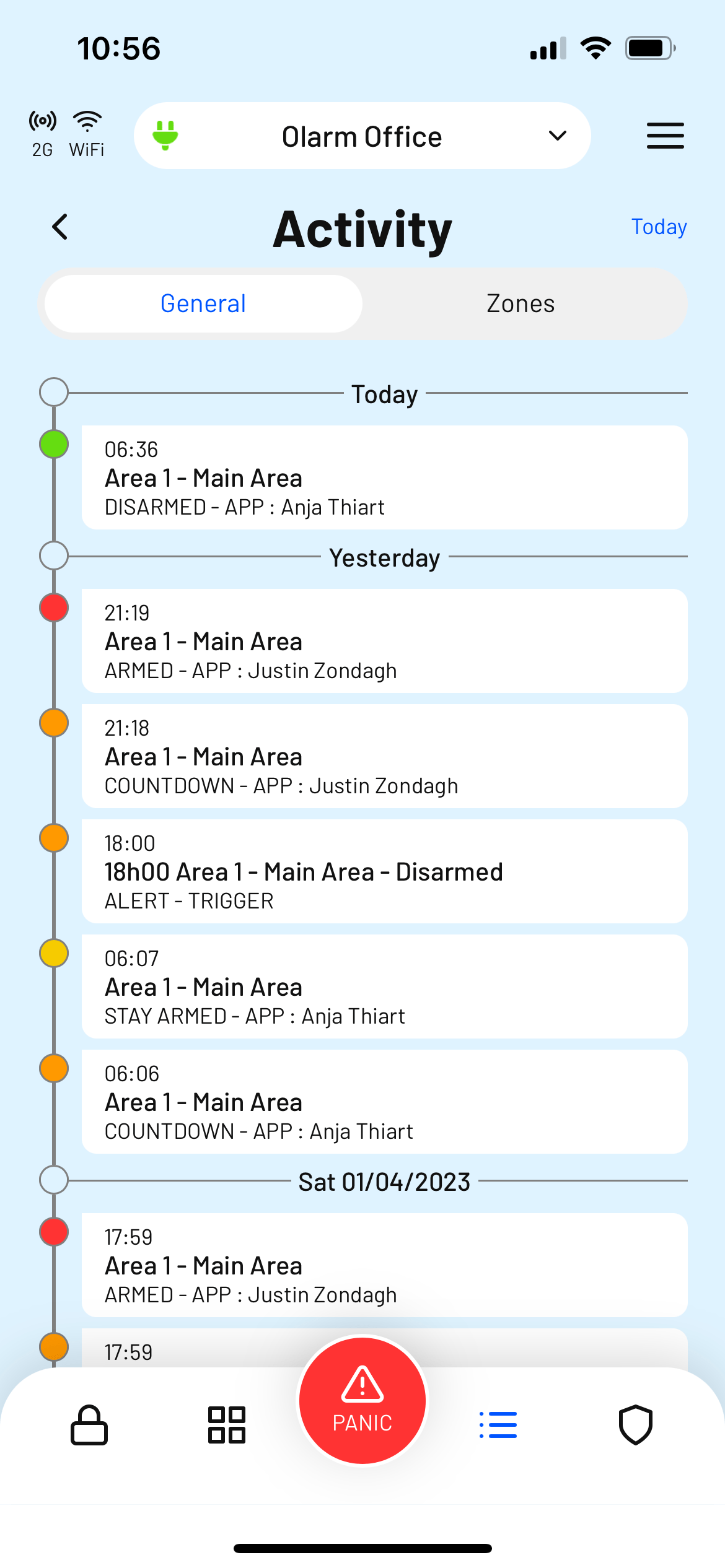 Olarm Command Centre | Streamlined Security Operations & Device Management