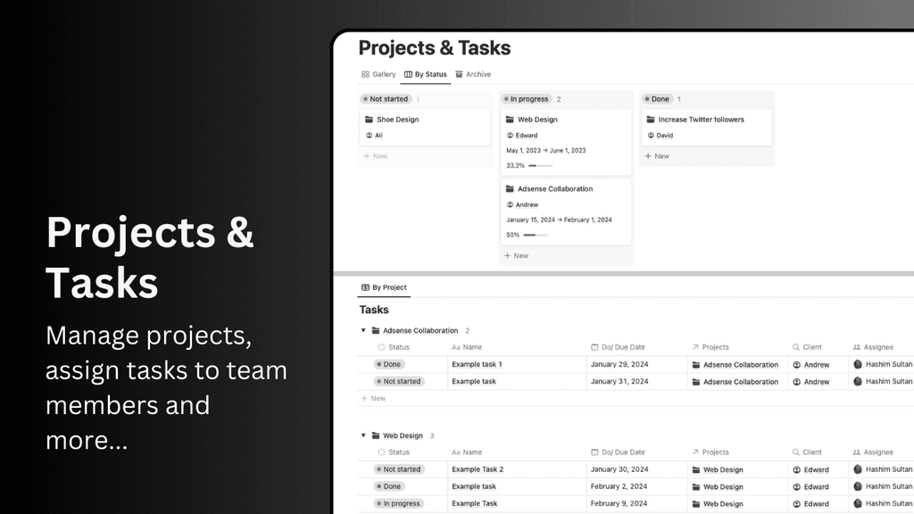 CRM Project Manager - Notion4Management