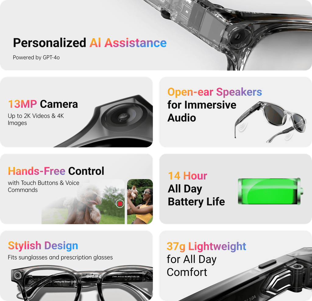 Looktech AI Glasses