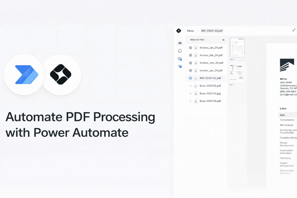 How to Extract Data from PDFs in Power Automate - Automate Document ...
