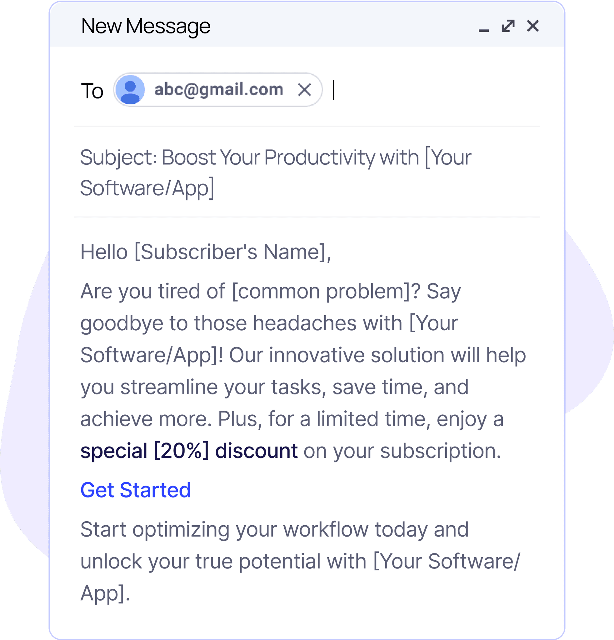 AI Promotional Email Generator | Marketing Copy Generator