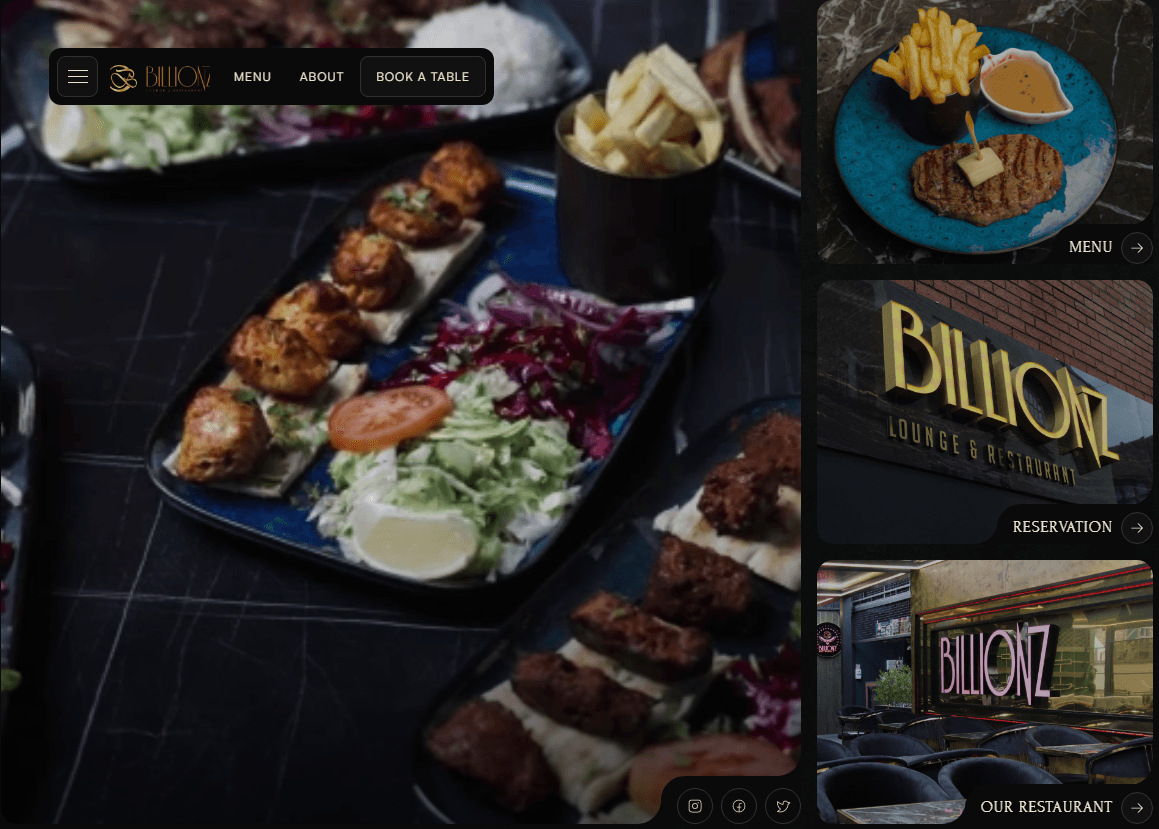 Billionz Lounge & Restaurant | Restaurants in Nottingham | Cocktail Bar & Nightlife