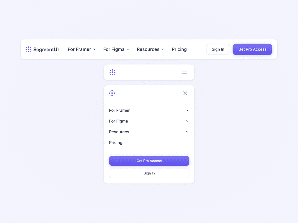 How to Make a Responsive Navbar in Framer [2025]