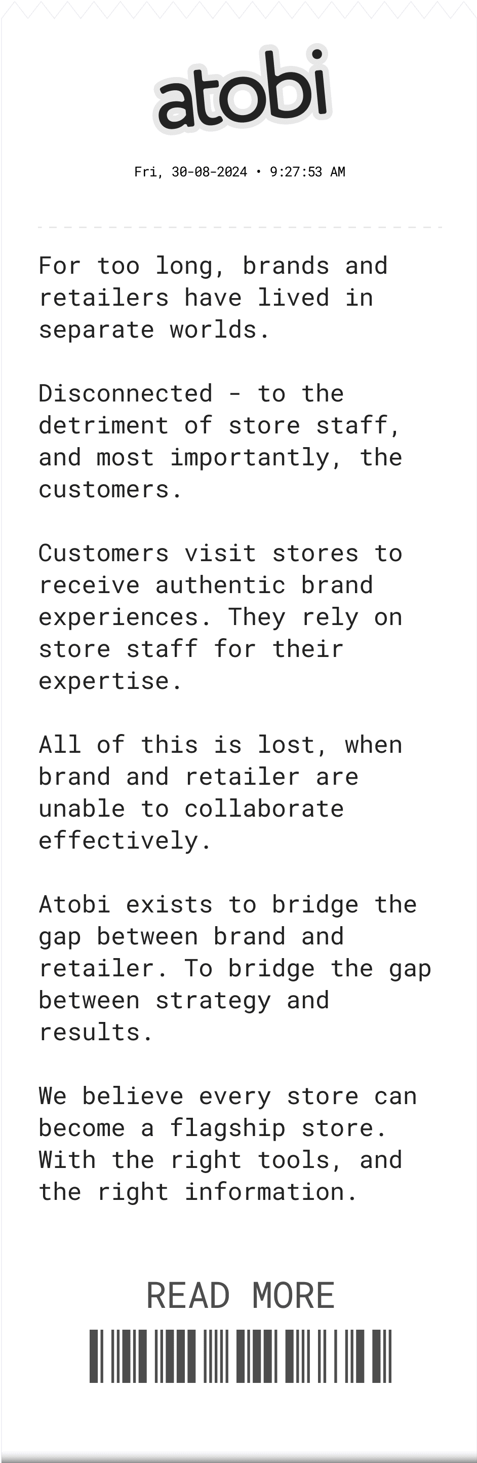 Atobi - Brand and Retail Collaboration Platform