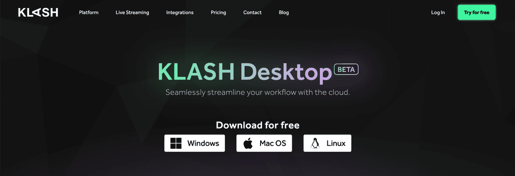 Install the desktop application - KLASH Help