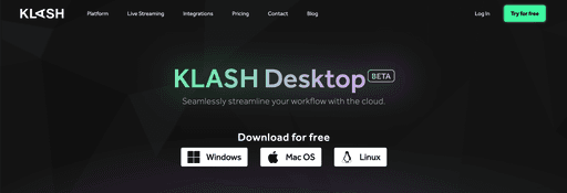 Install the desktop application - KLASH Help