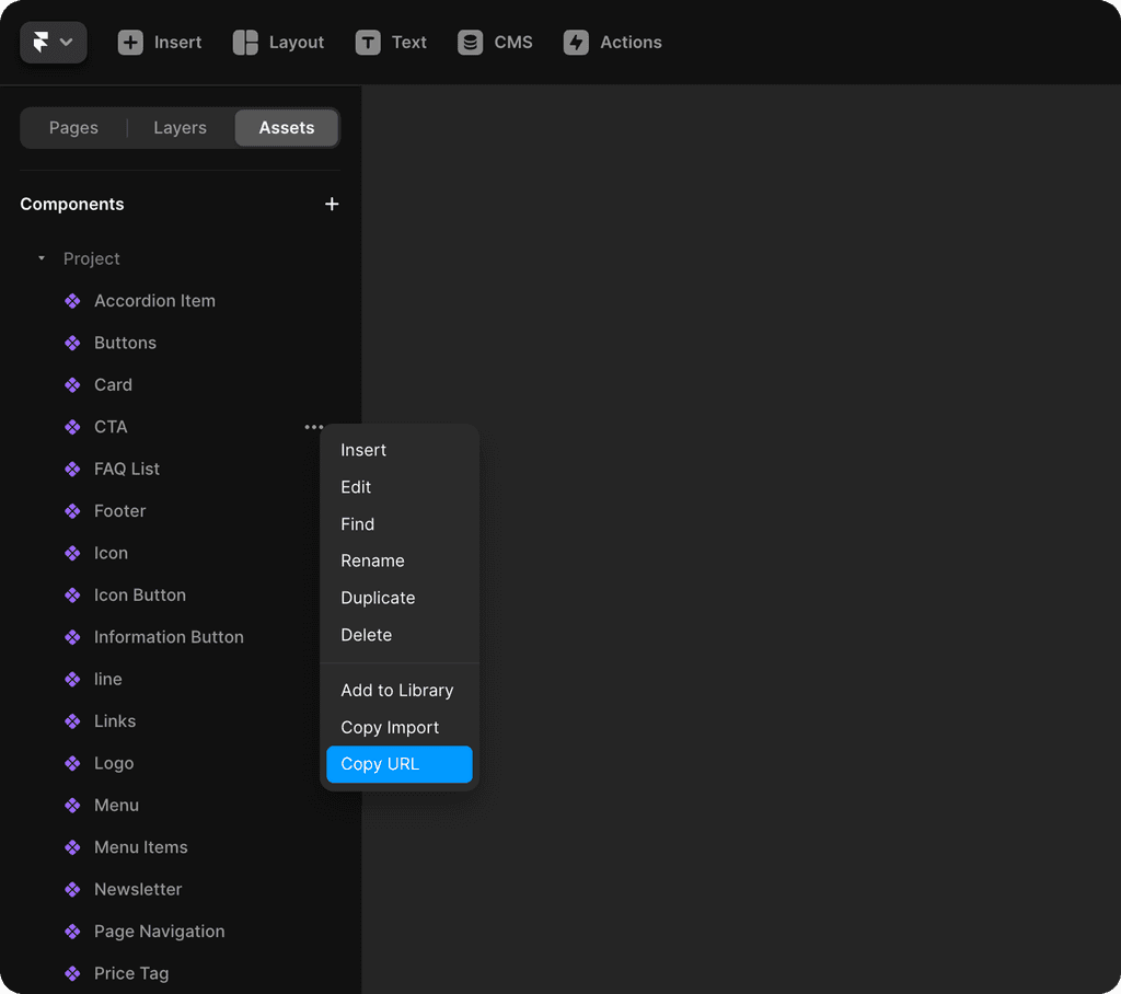 Sharing Components — Framer Help