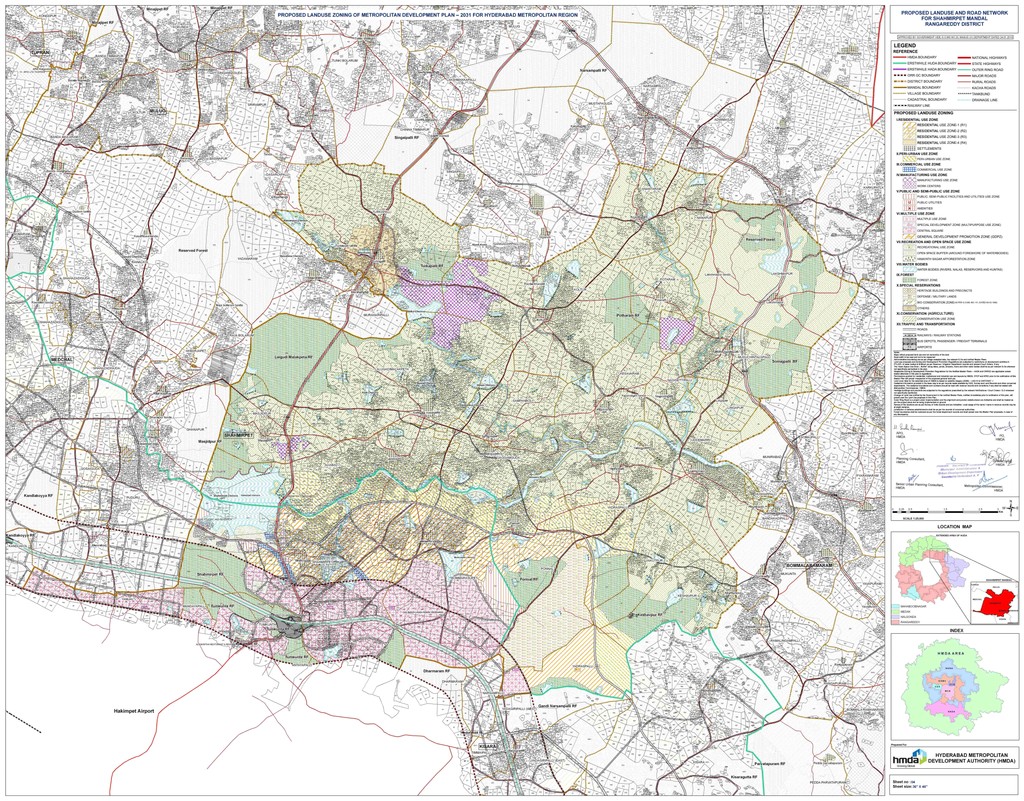 VMRDA 2041 & HMDA 2031 Master Plans | RRR Alignment Map - Charan Group