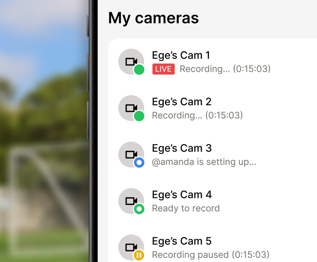 Autonomously Record, Broadcast & Share Soccer