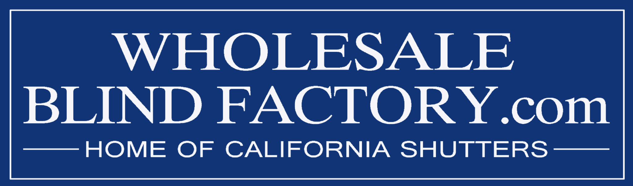 Wholesale Blind Factory