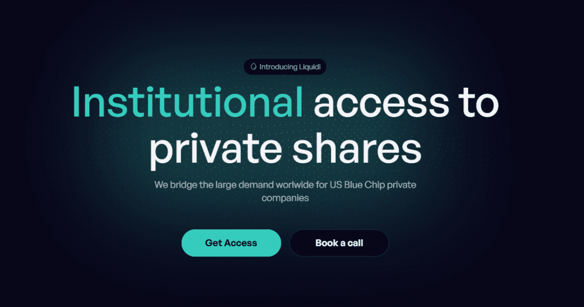 Liquidi – Institutional Access to Private Company Shares
