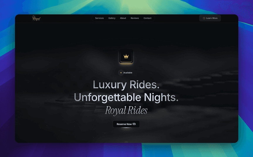 Royal Rides | Travel in Luxury