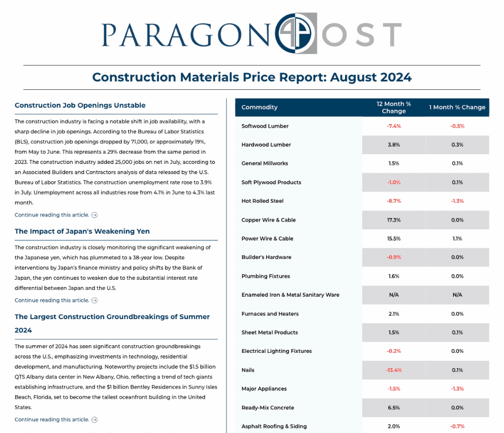 Paragon Construction Consulting | Home