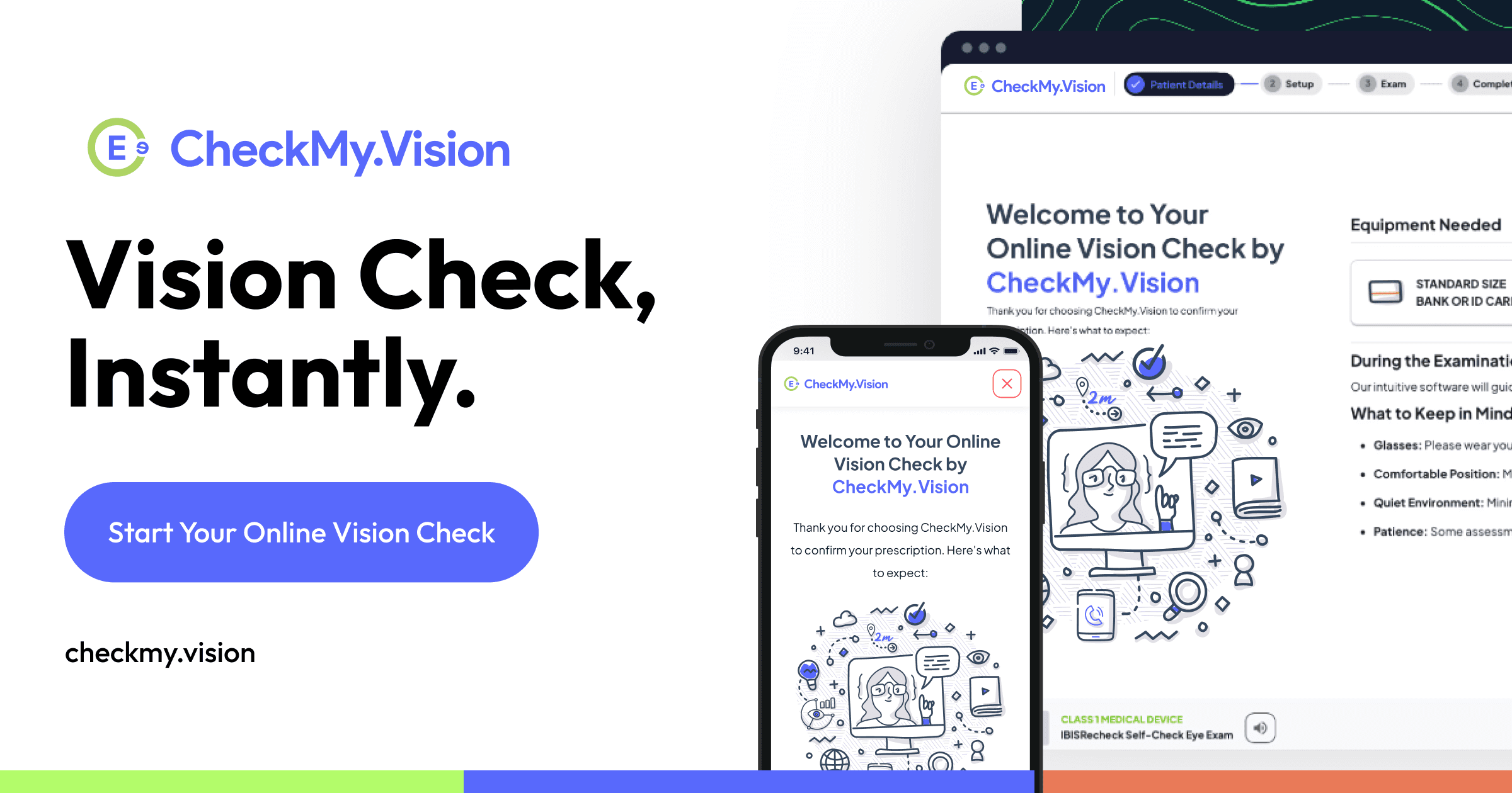 CheckMy.Vision | Accurate Online Vision Checks & Prescription Verification