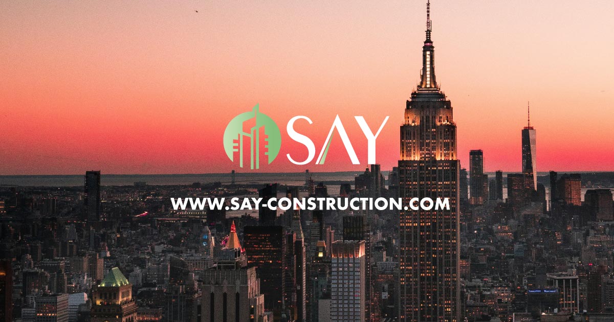 Top NYC General Contractor | SAY Construction | Homepage