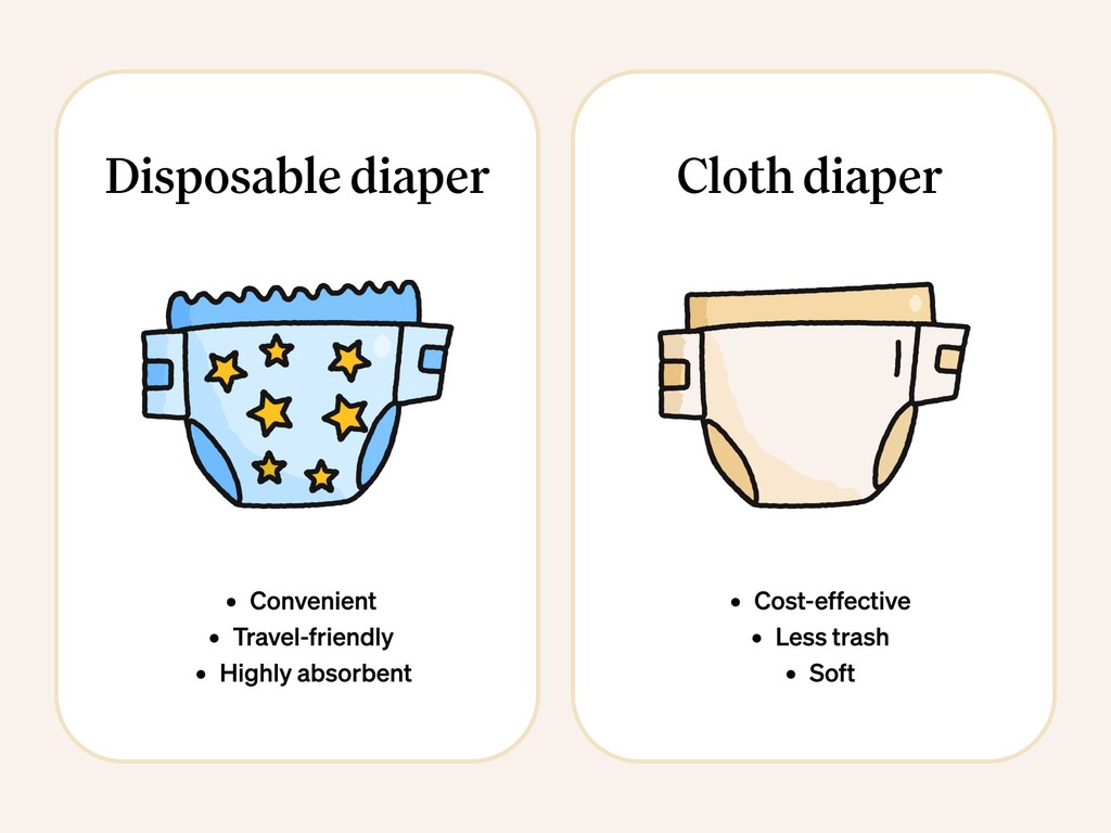 Disposable diapers vs. cloth diapers | Summer Health