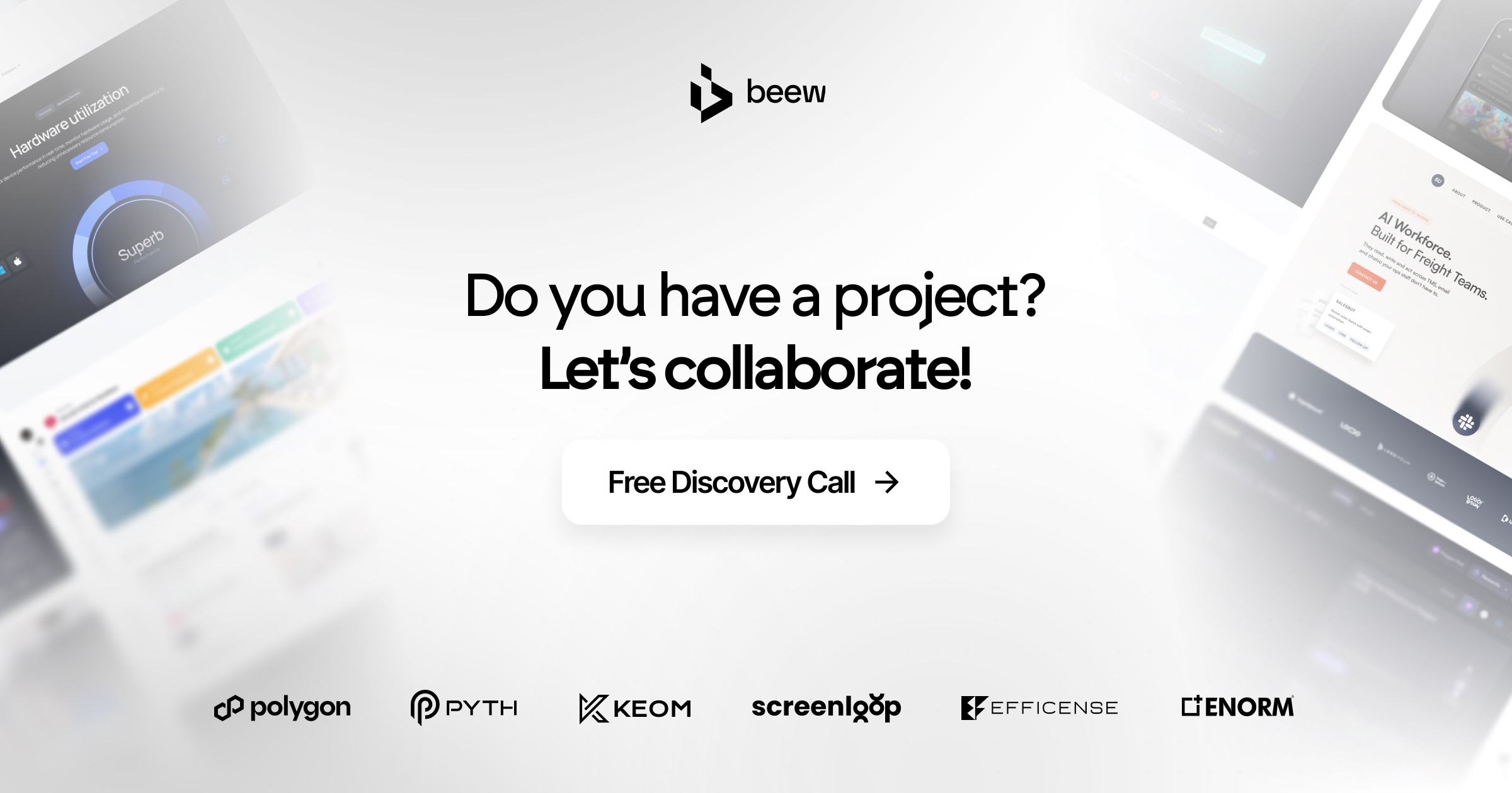 Beew Studio | UI/UX, Branding & Framer Web Design Agency