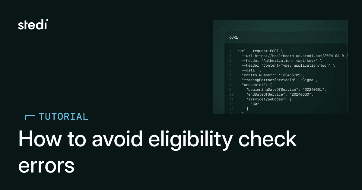How to avoid eligibility check errors