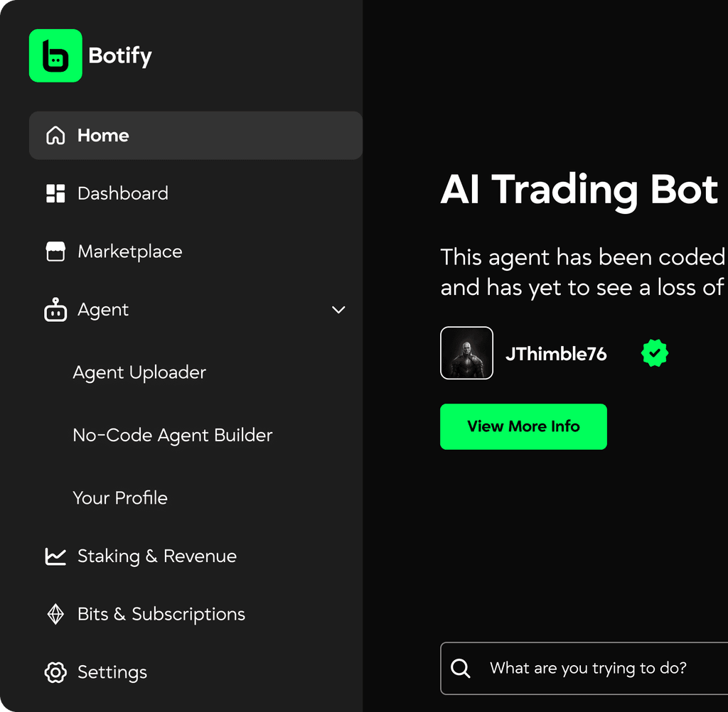Botify.Cloud | The Shopify of Crypto for Automated Trading