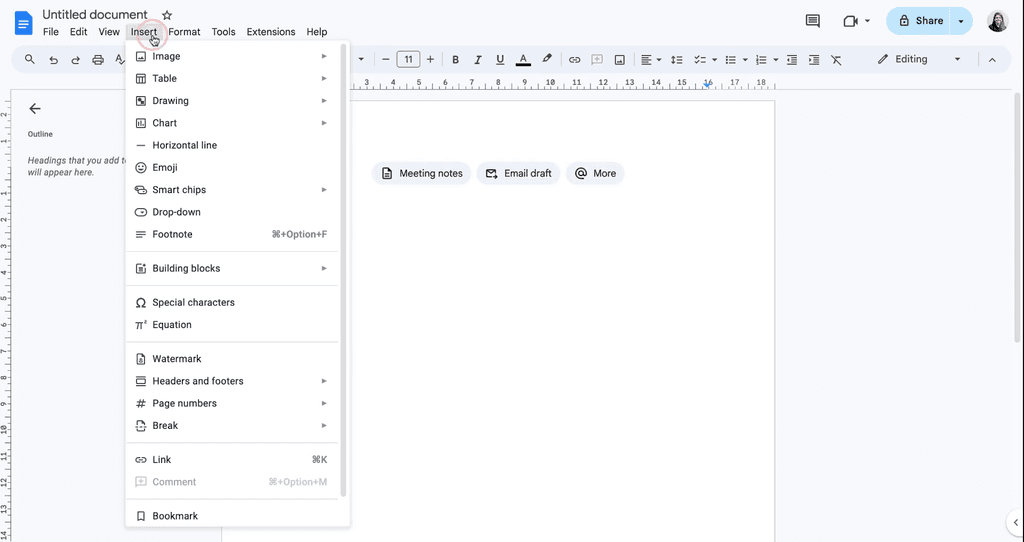 How to Add a Drop-Down Menu in Google Docs – Simple Guide - 1 minute ...