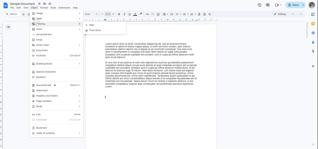 How to Insert a Text Box in Google Docs – Quick Guide - 1 minute video ...
