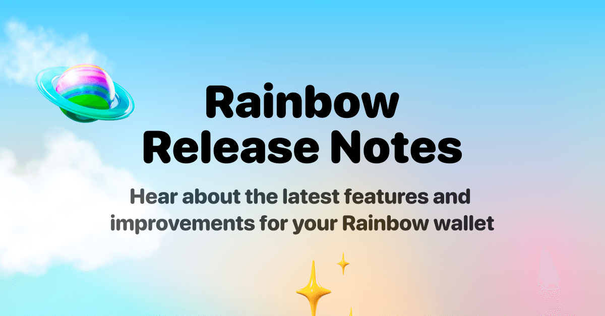 Updates and Release notes | Rainbow