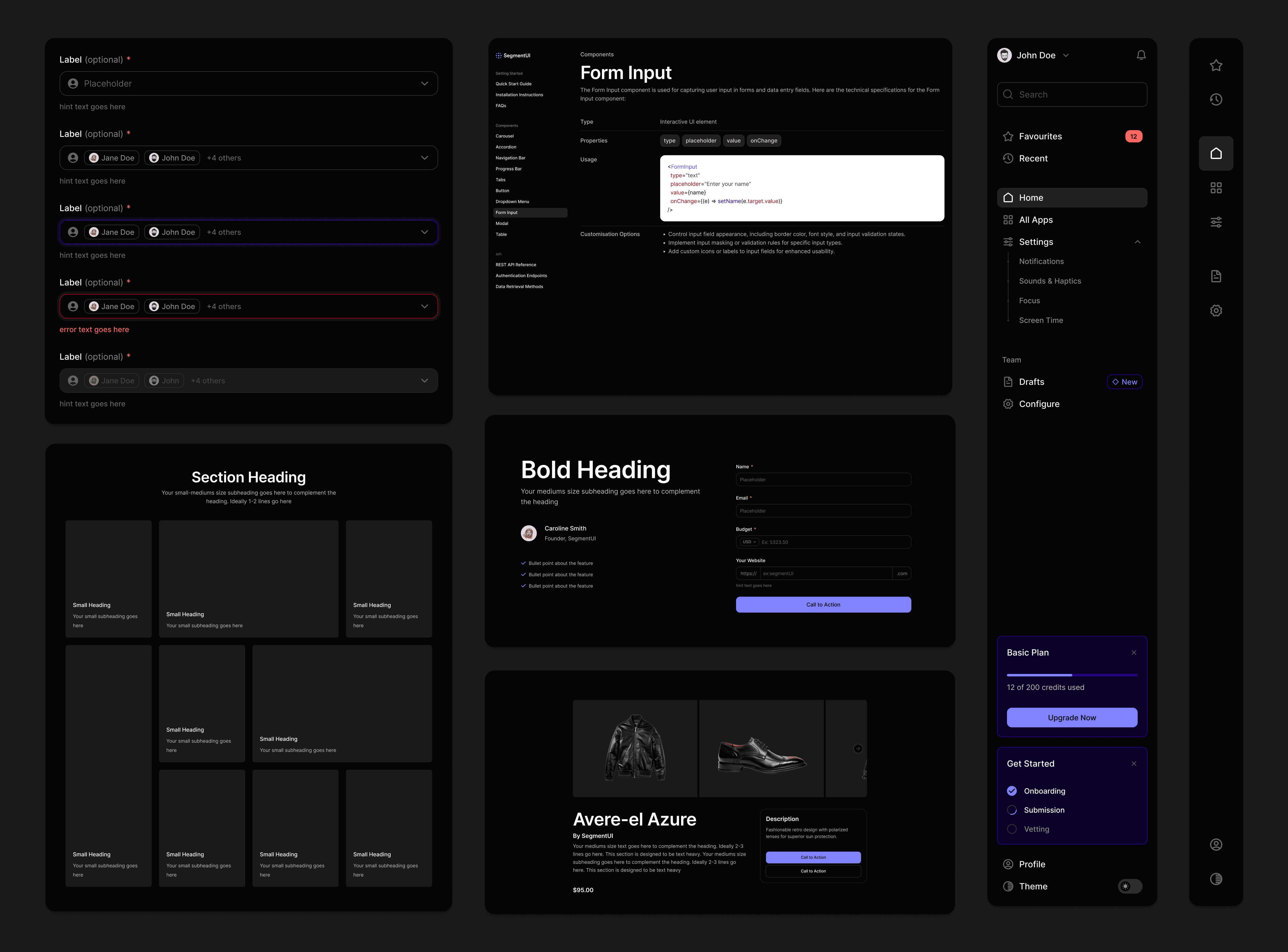The Ultimate Figma UI Kit － SegmentUI