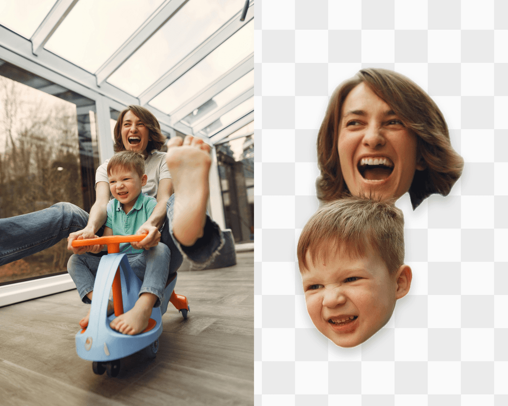 Instant Face Cutout for Free Online | CustoMeow
