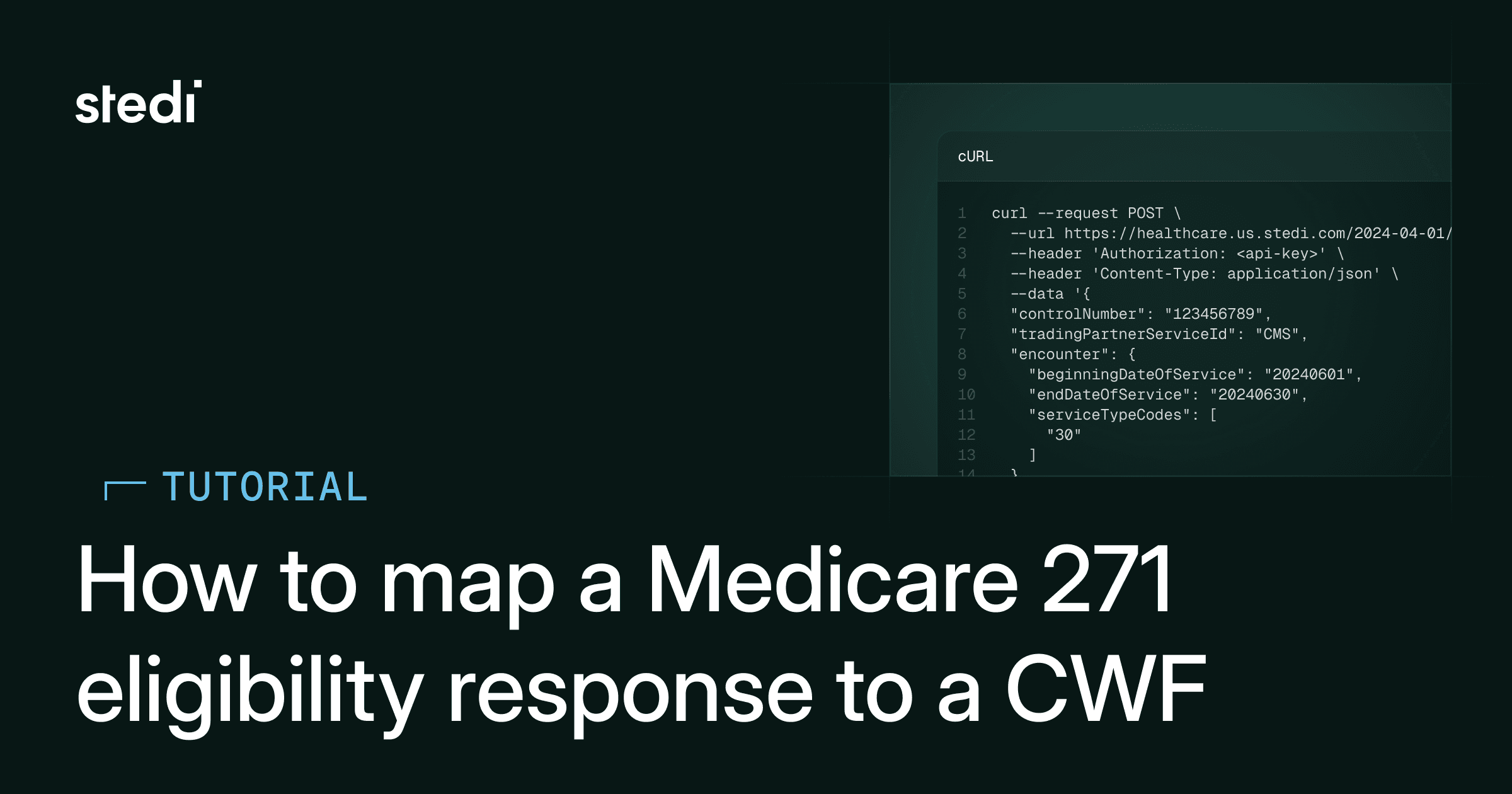 How to map a Medicare 271 eligibility response to a CWF