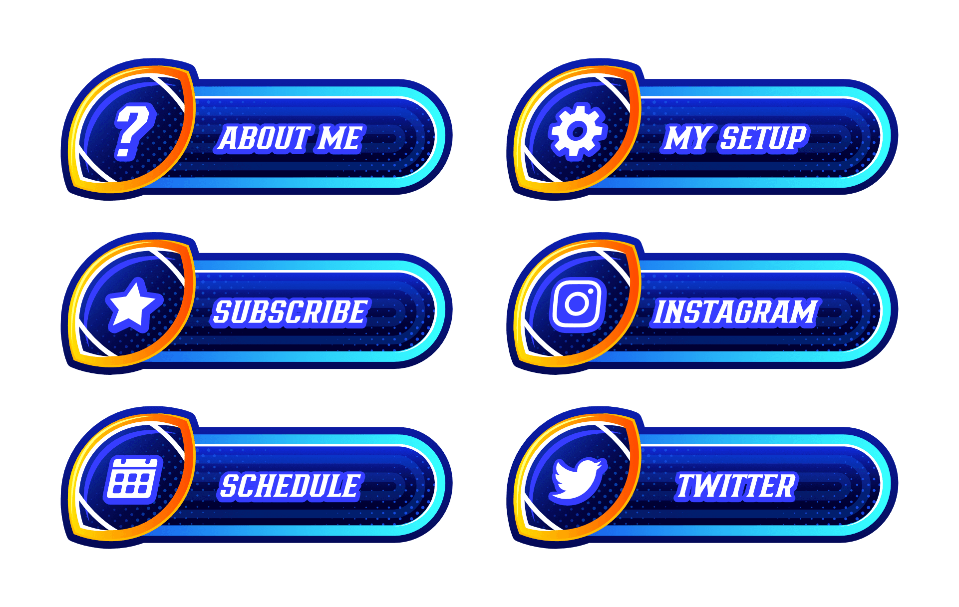 Twitch Panels - Custom Designs
