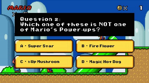 Super Mario World Quiz Template - D Story