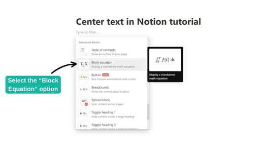How To Center Text In Notion 2 Effective Methods